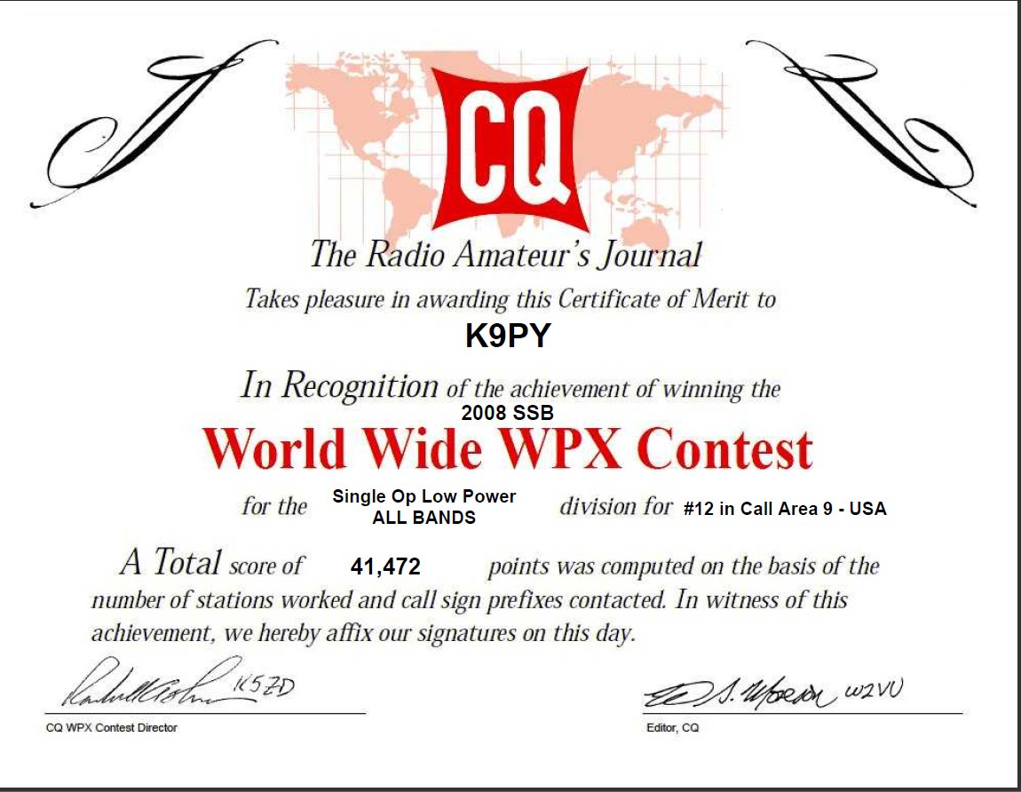 WPX Awards – Metro DX Club