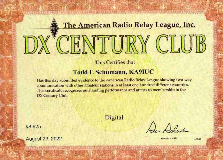 DXCC Awards – Metro DX Club